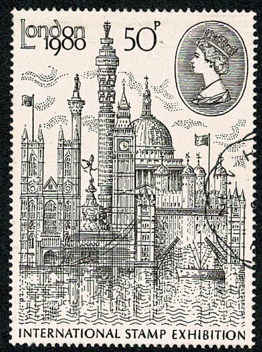 GB 1980 London Stamp Exhibition 50p Type I. SG 1118. Fine used single ...