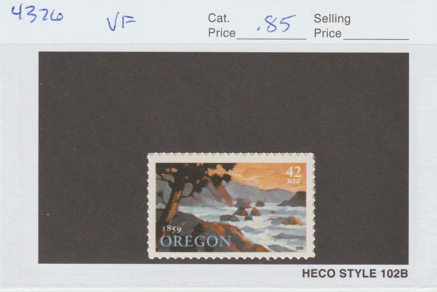 Scott# 4376 2009 42c Oregon Statehood Issue VF MNH | United States ...