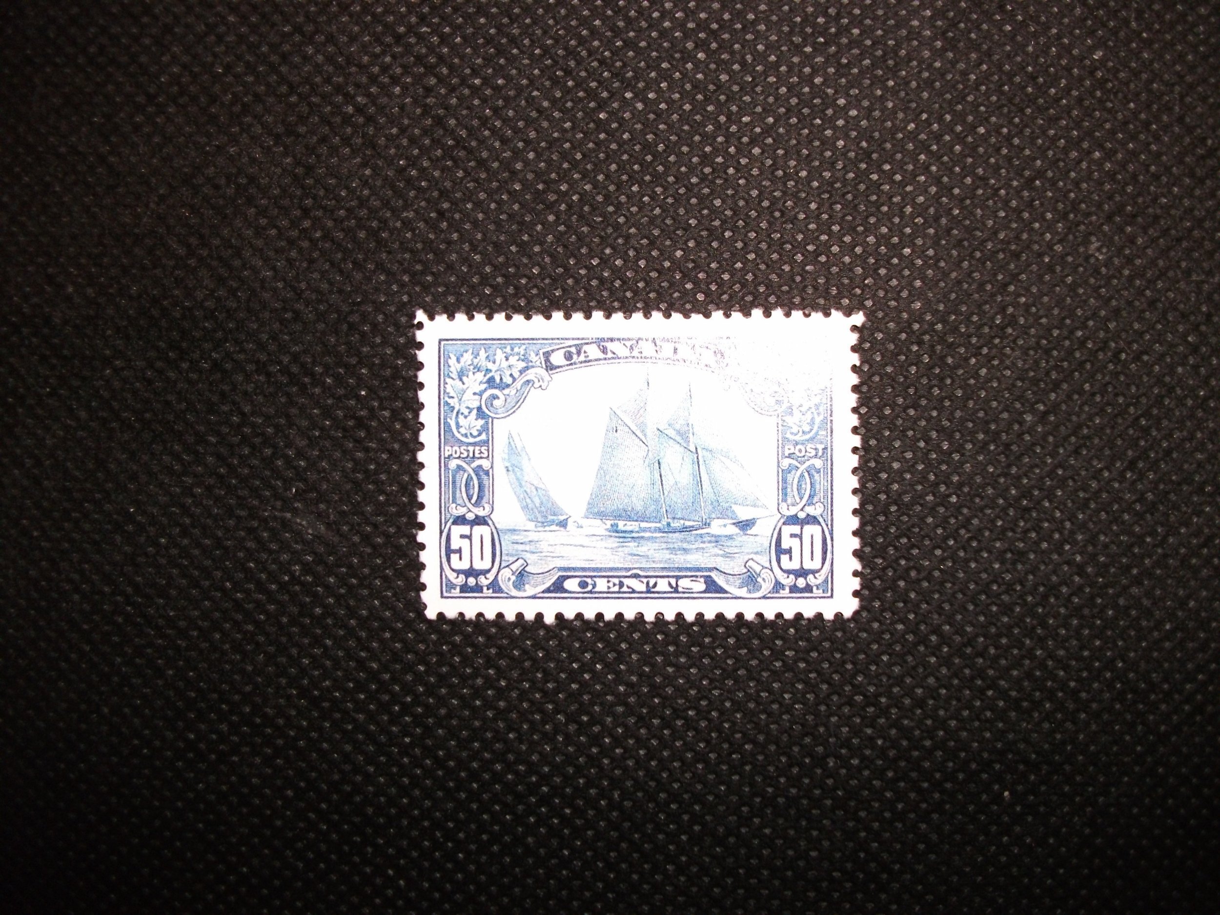 Canada Nova Scotia 50c Forgery copy Bluenose Schooner Mint No Gum ...