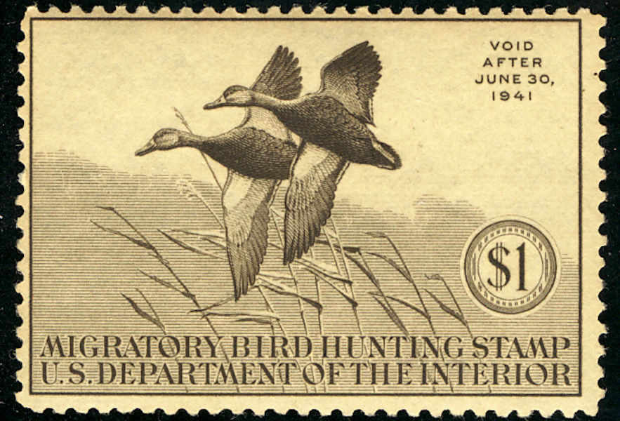 RW7 F/VF OG NH, nice fresh duck stamp, nice price ww2381 | United ...
