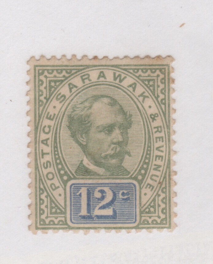 Sarawak # 16 Mint Hinged | Asia - Malaysia, General Issue Stamp / HipStamp