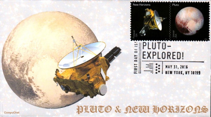 #5077-78 Pluto Explored! Compuchet FDC | United States, General Issue ...