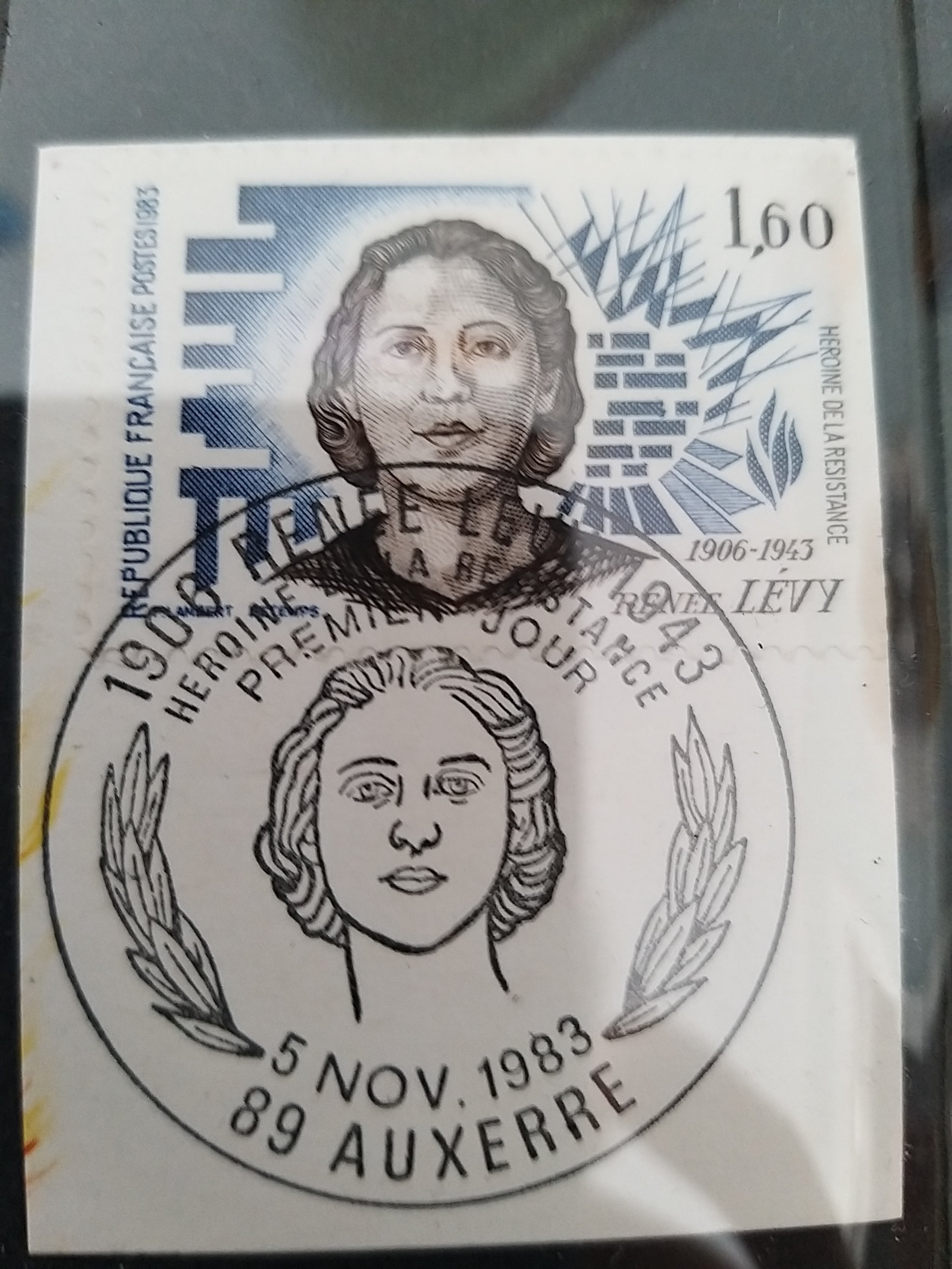 France 1983 Heroines de la Resistance with special stamp | Europe ...