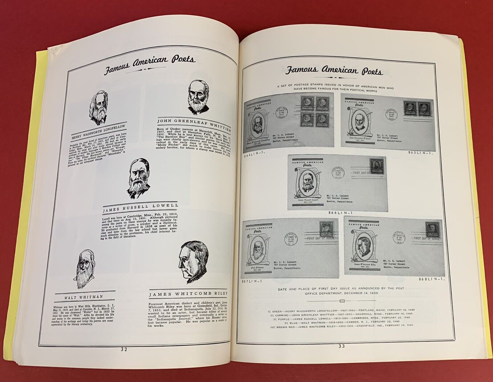 Linprint, Photo Cachet Catalog, by Allison Cusick, 1976, First Edition ...