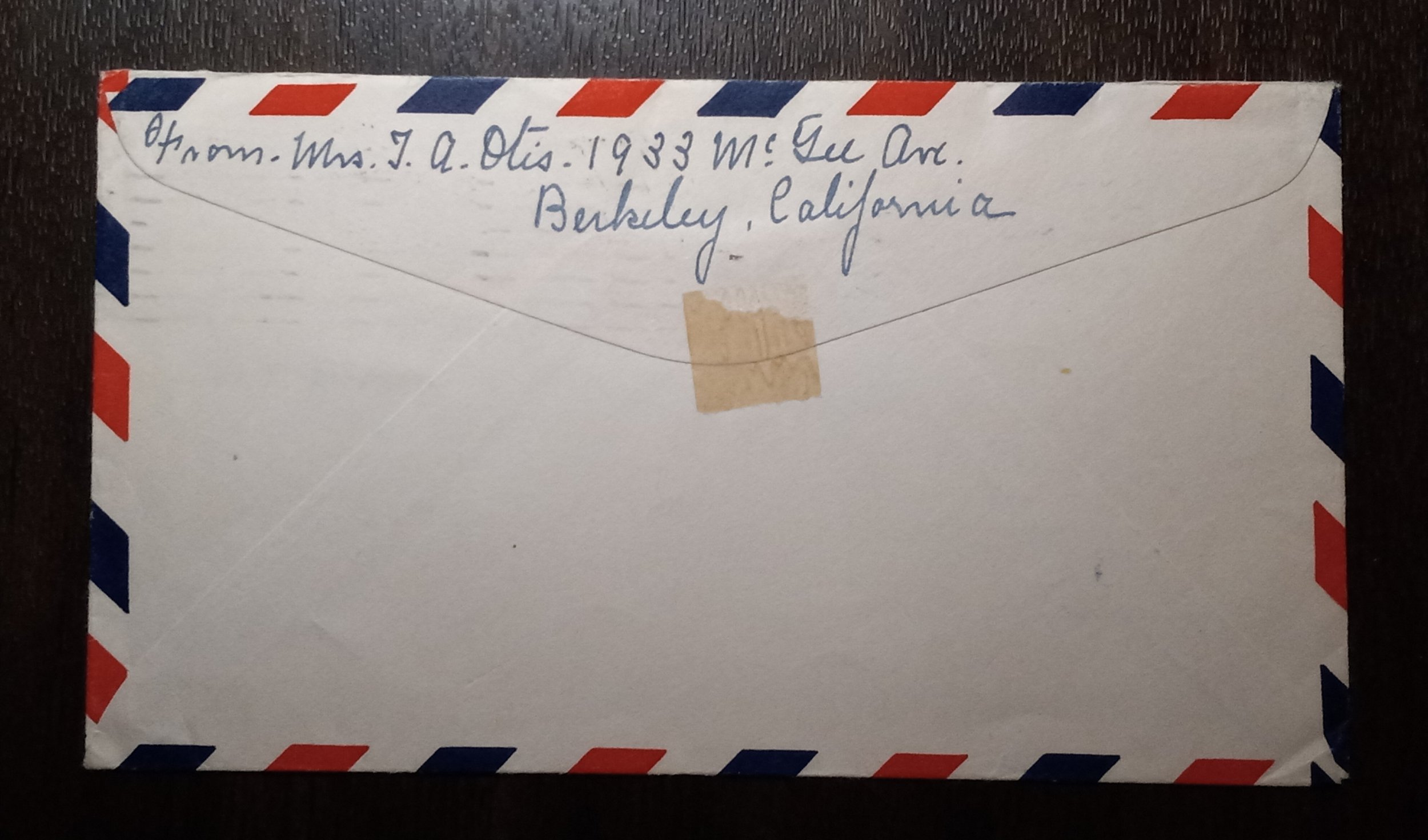 US C23 Postal Cover "Berkeley CA/ Albany NY" ANNIVERSARY Airmail Cover ...