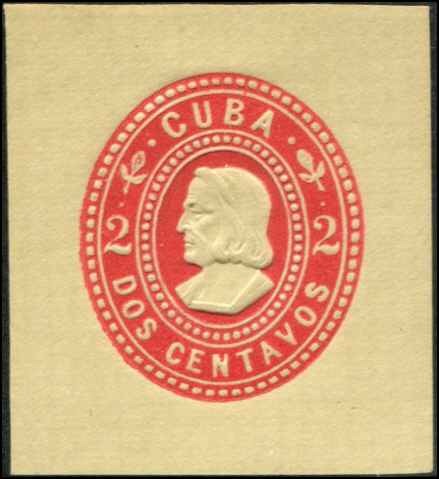 Cuba US military Occupation SC# W2 2c wrapper cut square MH | Caribbean ...