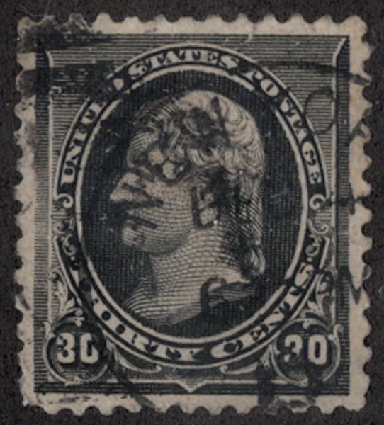 US #228 SCV $175.00 XF JUMBO, nice large margins seldom seen on this ...