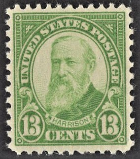 US 694 MNH VF 13 Cent Harrison | United States, General Issue Stamp ...