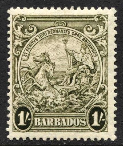 Stamp Station Perth Barbados 200 Seal Of Colony Issue Mvlh Caribbean Barbados General 8472