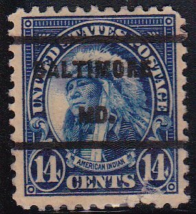 Precancel - Baltimore, MD PSS 209 - Town and Type Issue | United States ...