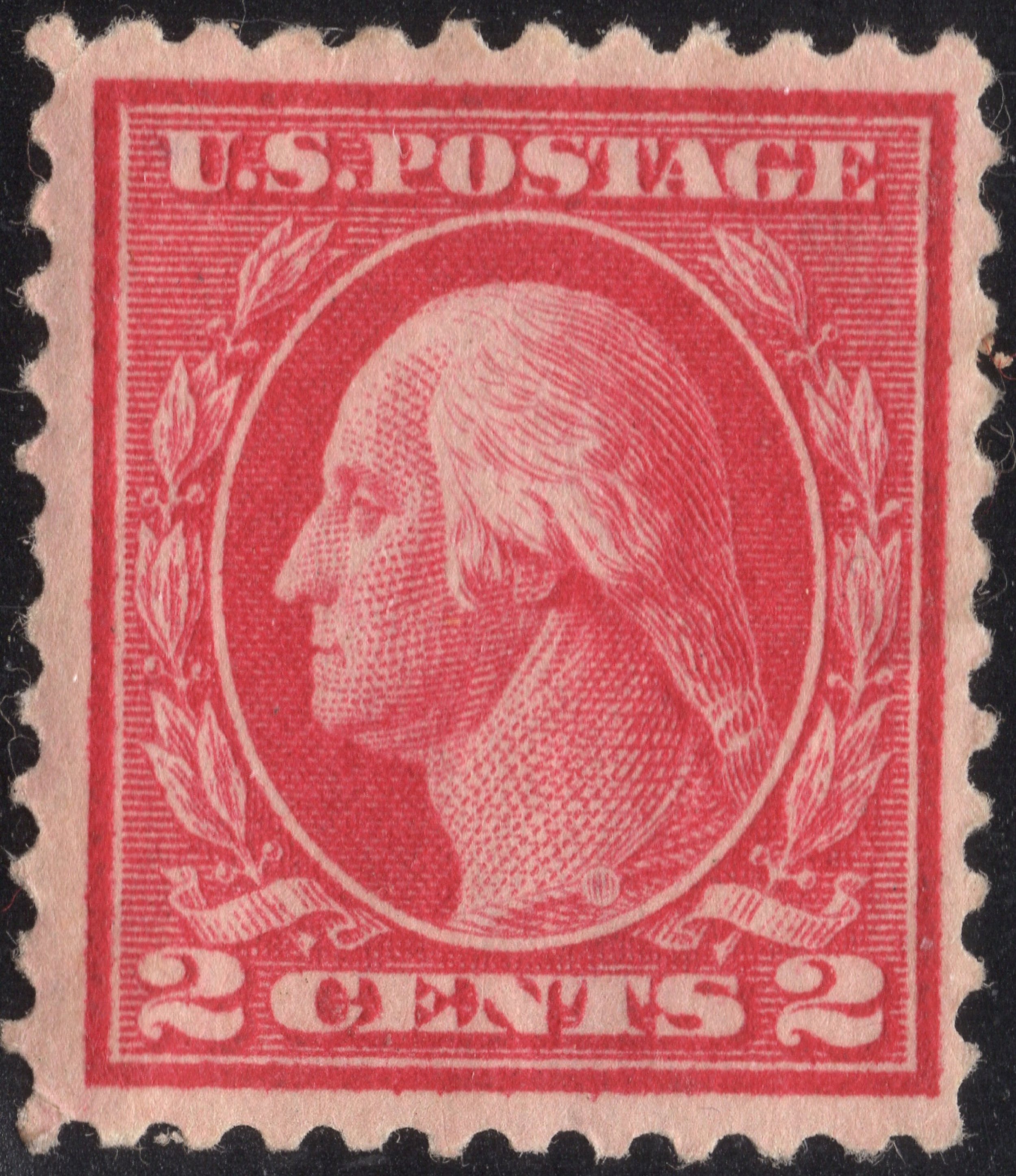 1920 unused 2c carmine Washington postage stamp SC 528A | United States ...