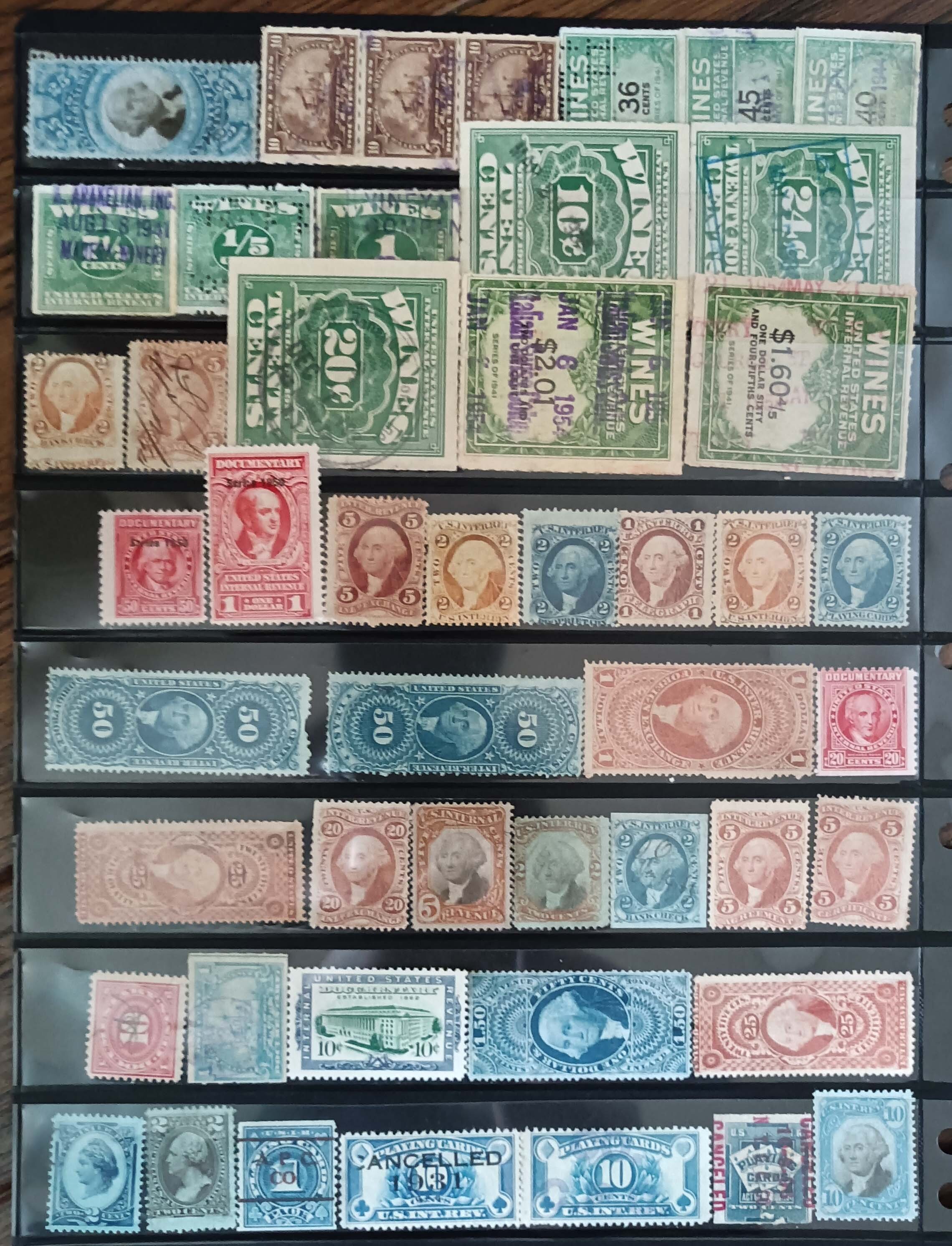Small Collection - Mixed Used & Unused Revenues | United States ...