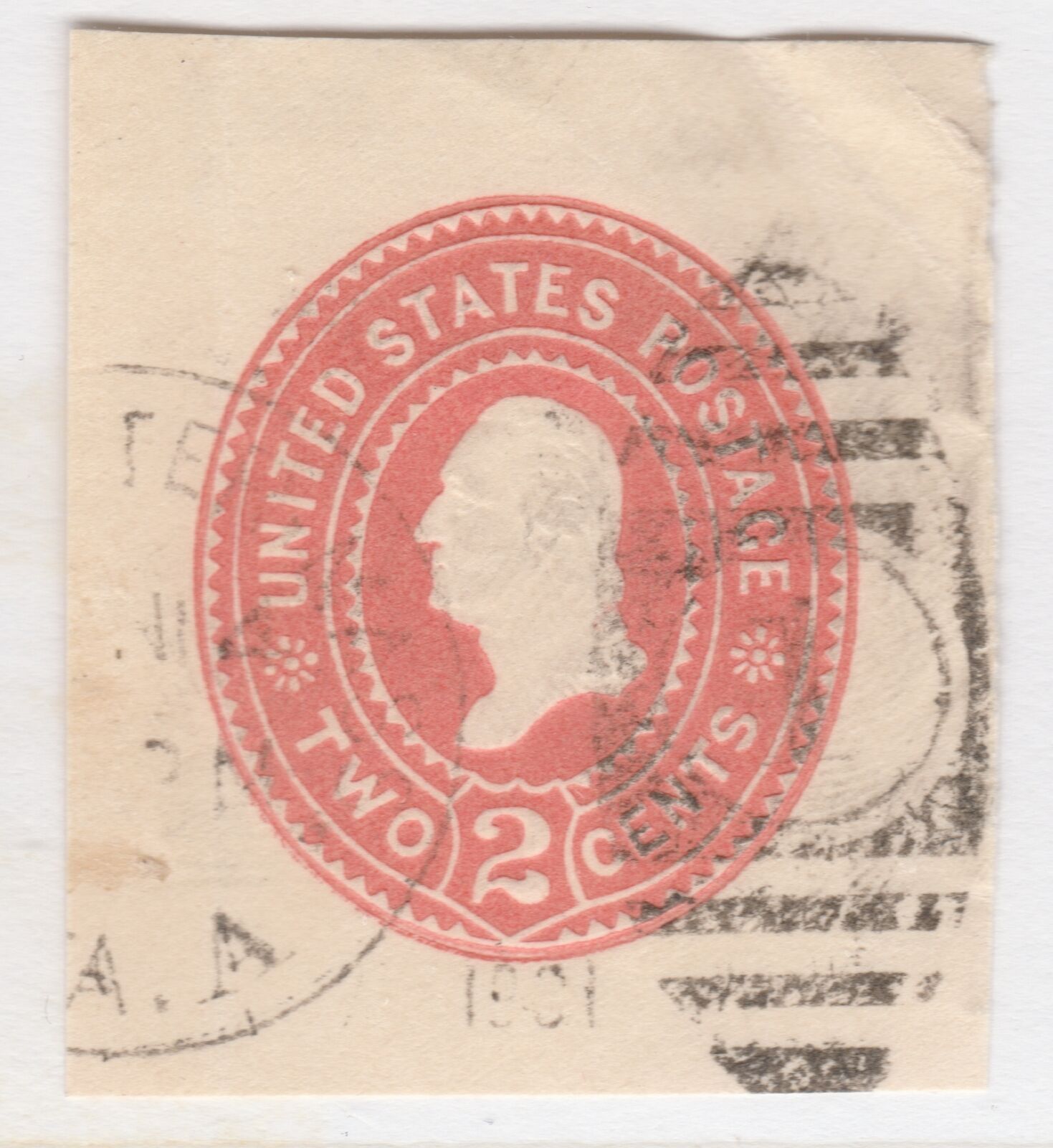 USA UNITED STATES Postal Stationery Cut Out A17P29F38053- | United ...