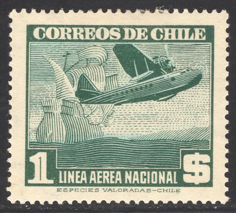 Chile Scott C117 | Central & South America - Chile, Air Mail Stamp ...
