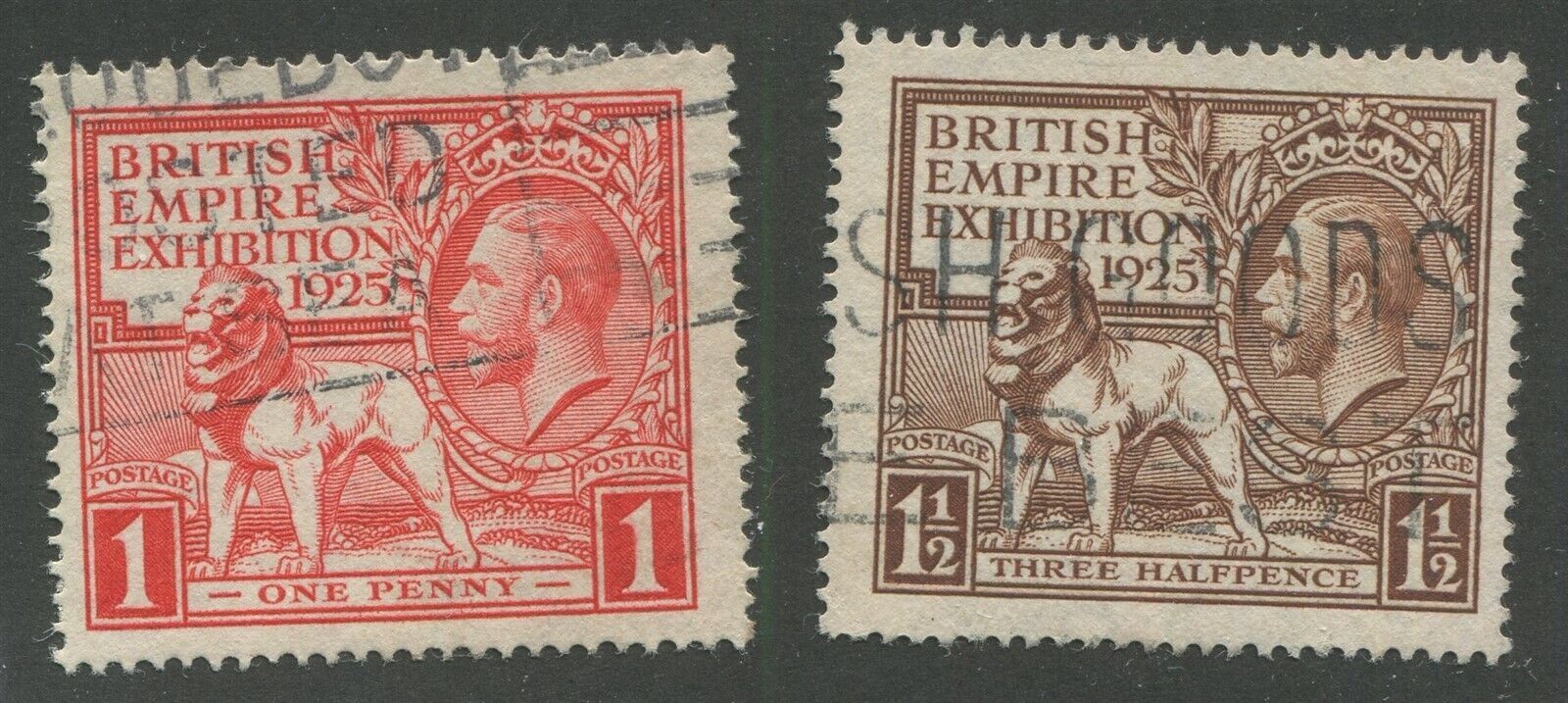 Great Britain #203-204 Used | Great Britain, General Issue Stamp / HipStamp