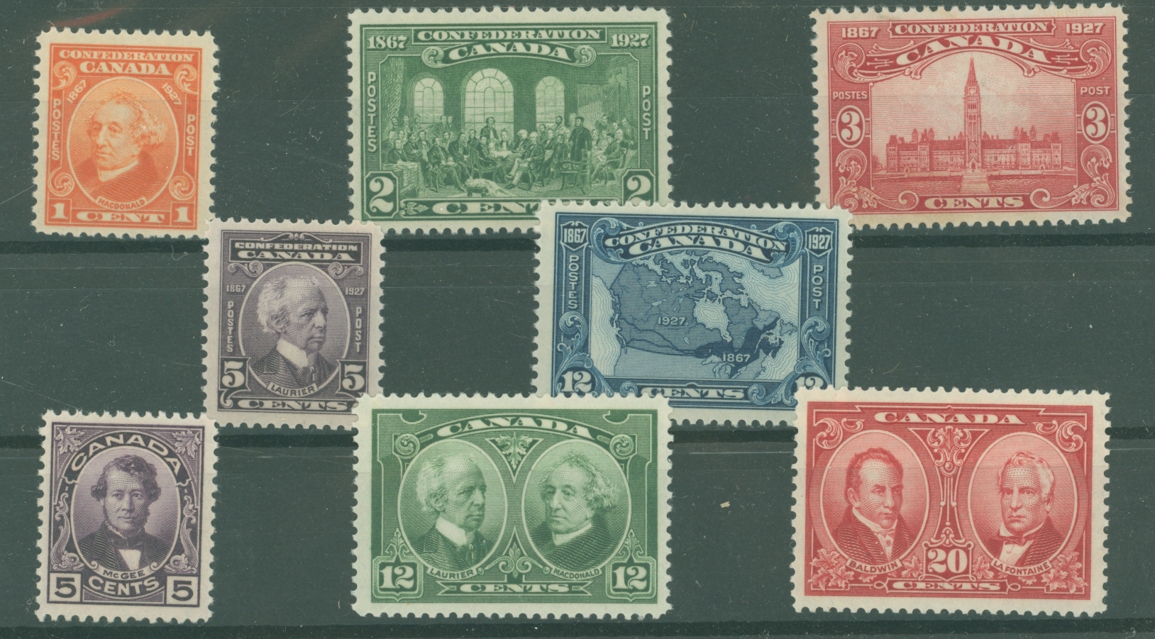 Canada #141-148 Single (Complete Set) | Canada, General Issue Stamp ...