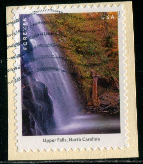 5800l US (63c) Waterfalls - Upper Falls SA, used on paper | United ...