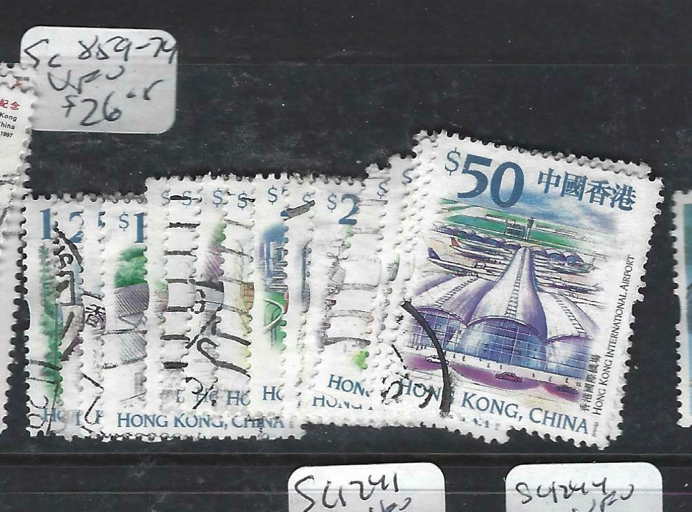 Hong Kong (Pp0808Bb) SC Sc859-874 VFU | Asia - Hong Kong, Back of Book ...