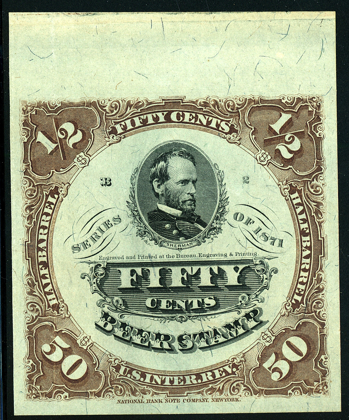 U.S. #Rea25 Unused | United States, Revenues - Beer Stamp / HipStamp