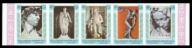 1967 State of Upper Yafa 17-24b Painting 3,50 € | Middle East - Aden ...