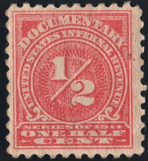R206 1/2¢ Documentary Stamp (1914) MDG | United States, Revenues Stamp ...