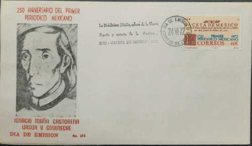 O) 1972 Mexico, Ignacio Maña Castorena, Gaceta DE Mexico, Mexican ...
