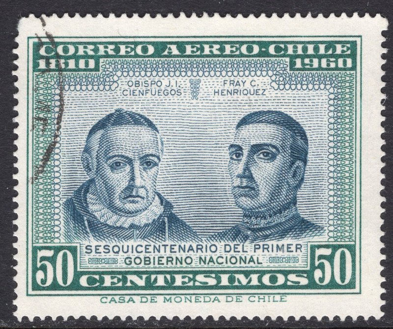 Chile Scott C220C | Central & South America - Chile, Air Mail Stamp ...