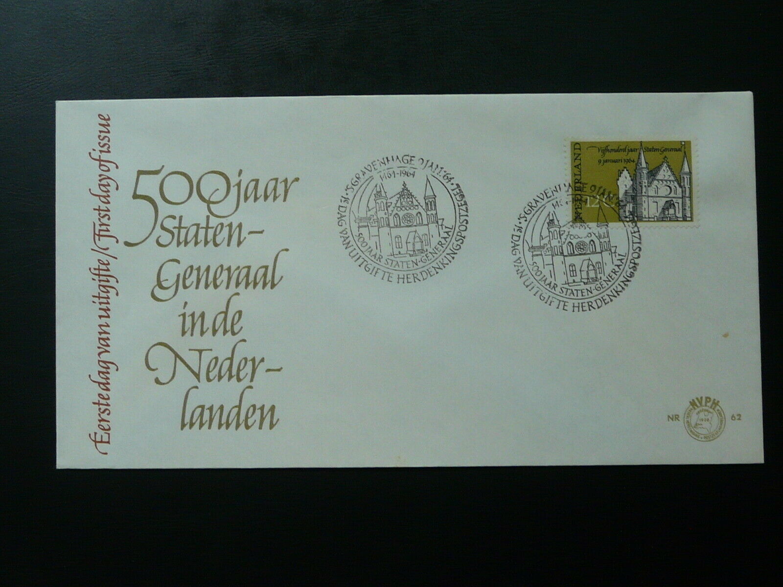 500 years of General States 1464-1964 FDC Netherlands 86918 | Europe ...