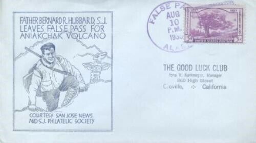 Father Hubbard S.J. Leaves False Pass for Aniakchak Volcano 1935 ...