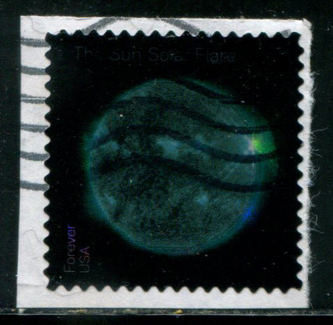 5606 US (55c) Sun Science - Solar Flare SA, used on paper | United ...