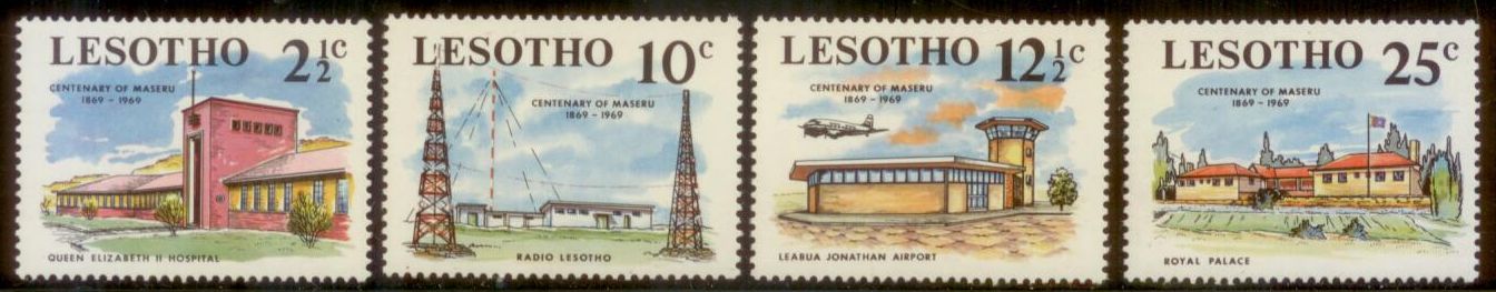 Lesotho 1969 SC# 67-70 MLH L156 | Africa - Lesotho, General Issue Stamp ...