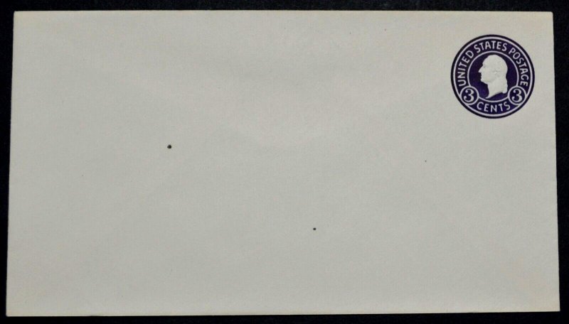 1917 US Sc. #U436 die 7 stamped envelope, 3 cent mint, good to very ...