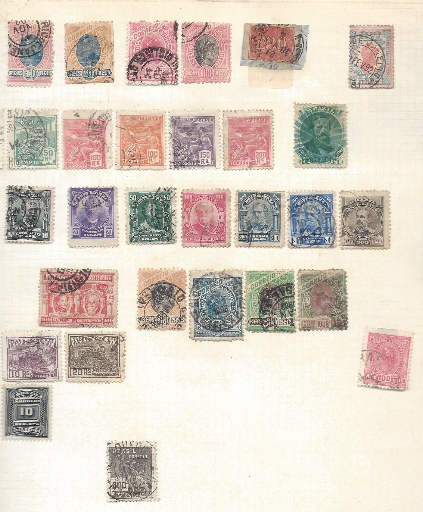 Brazil and Chile 51 different - All prior to 1930 - See Scans ...