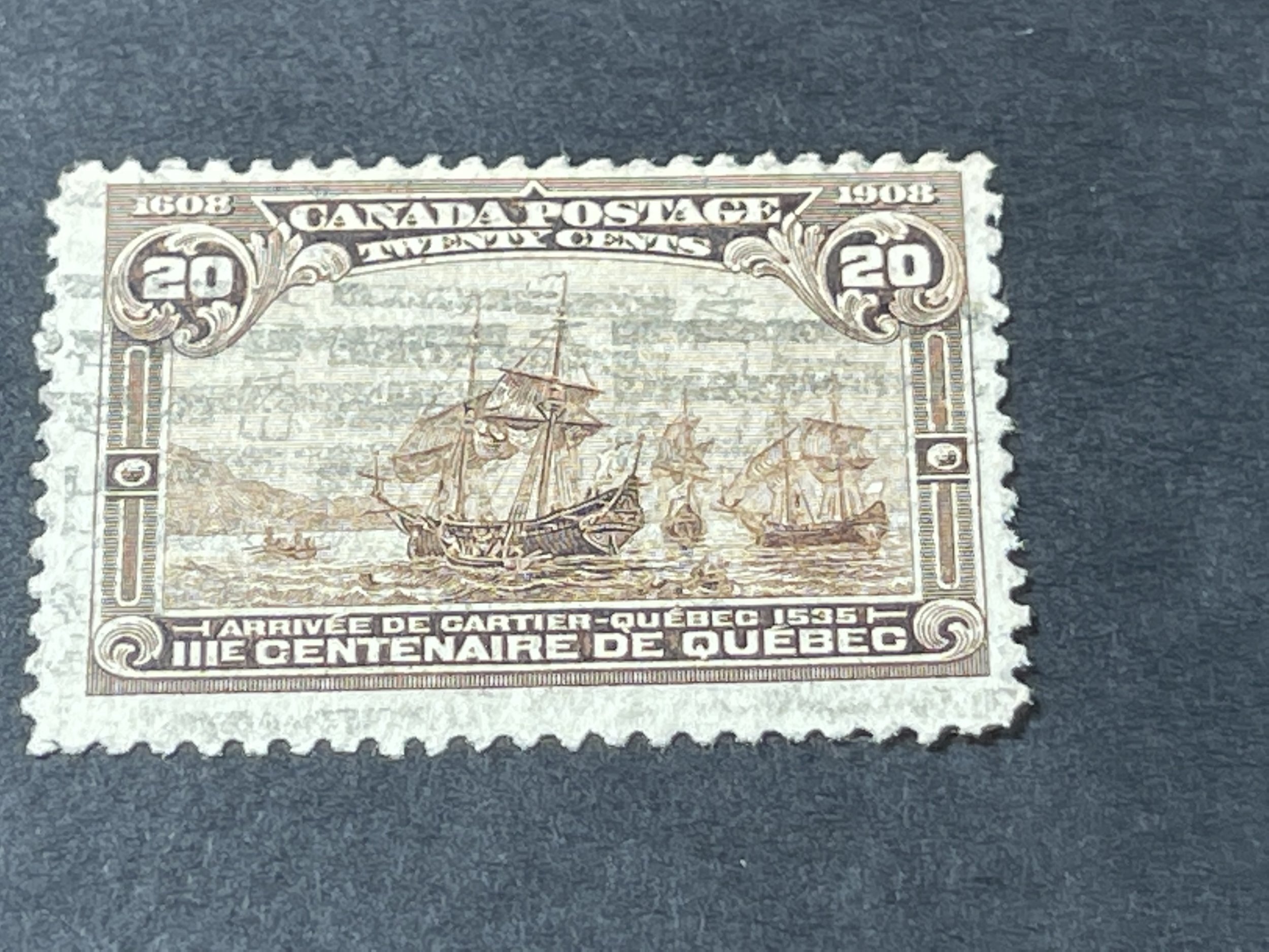 Canada # 103--Used---Yellow/Brown---Single-----1908 | Canada, General ...