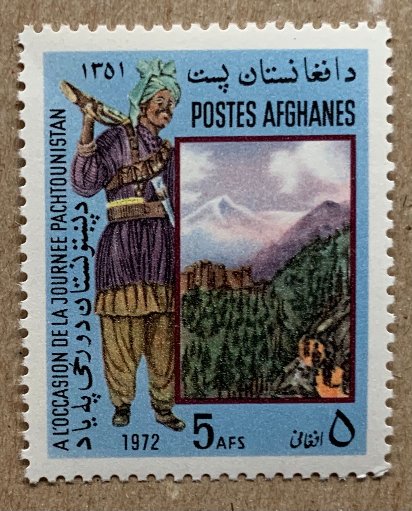 Afghanistan 1972 Pashtunistan Day, MNH. Scott 870, CV $0.50 | Asia ...
