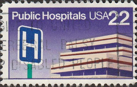 # 2210 Used Public Hospitals | United States, General Issue Stamp ...
