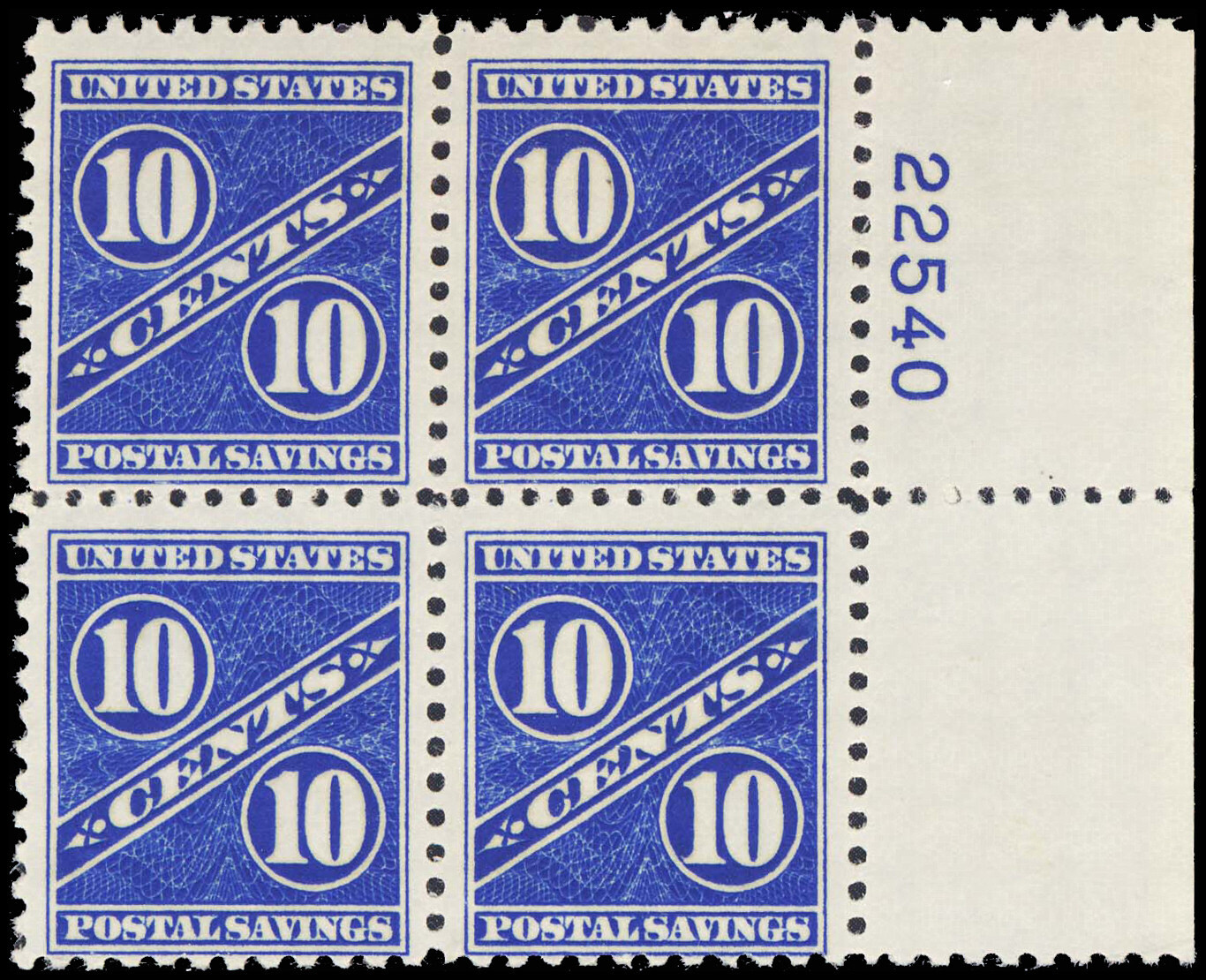 U.S. Savings Stamps PS7 Mint (ID # 111316) | United States, Back of ...