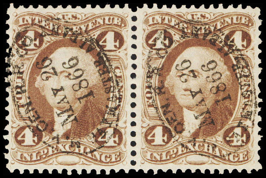 U.S. REV. First Issue R20C Used (ID # 118598) | United States, Revenues ...