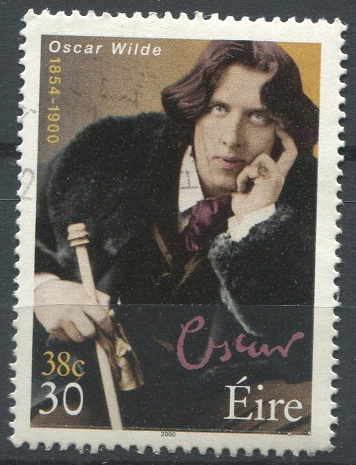Ireland Sc#1232 Used, 30p multi, Death Centenary of Oscar Wilde (2000 ...