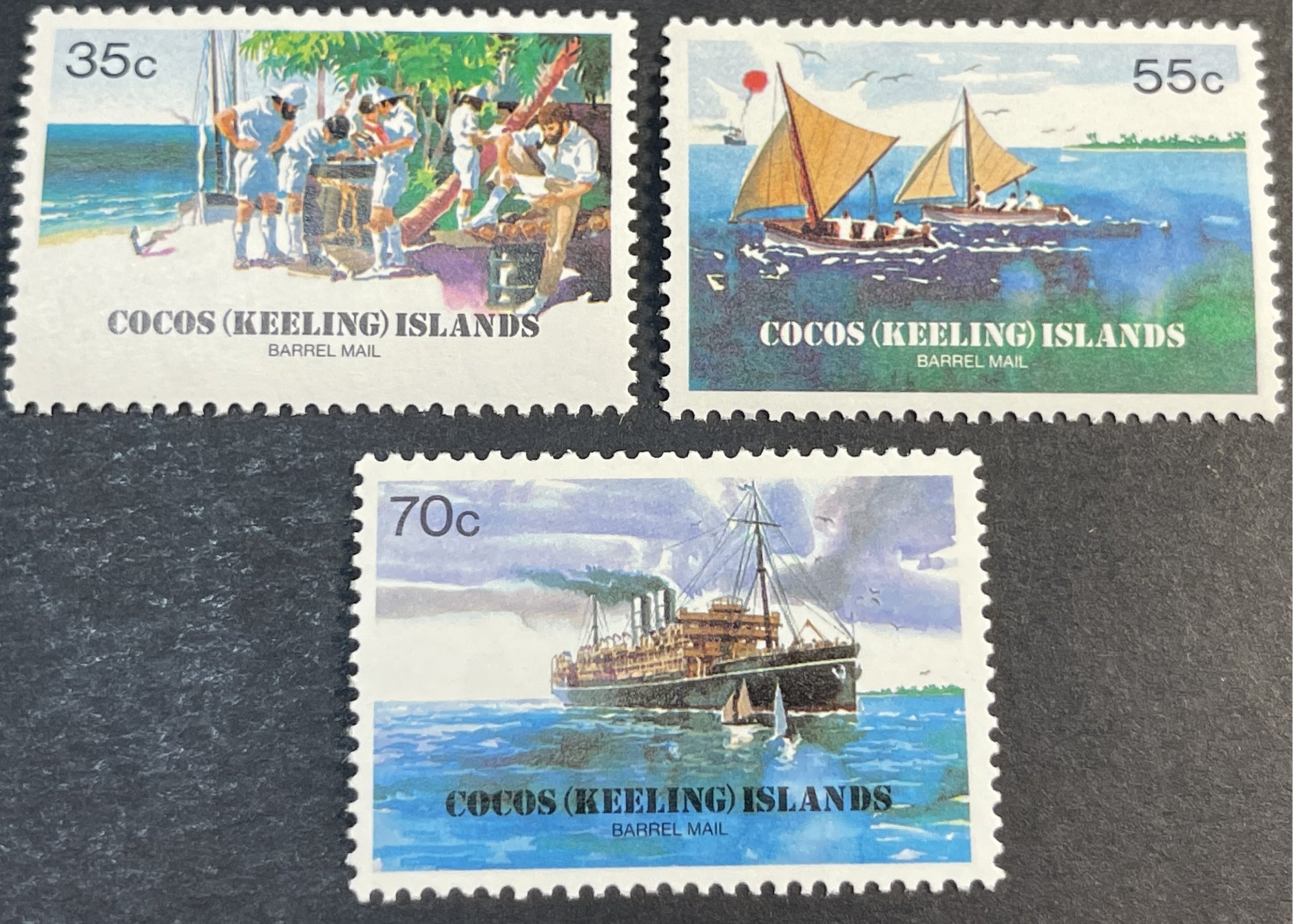 Cocos Islands # 111-113-Mint Never/Hinged---Complete Set----1984 ...