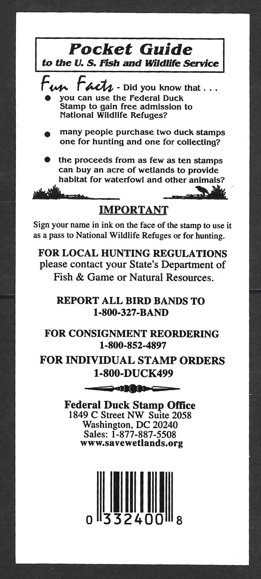 RW 67A $15 2000 SA Mottled Duck Stamp Mint OG NH OG VF | United States ...