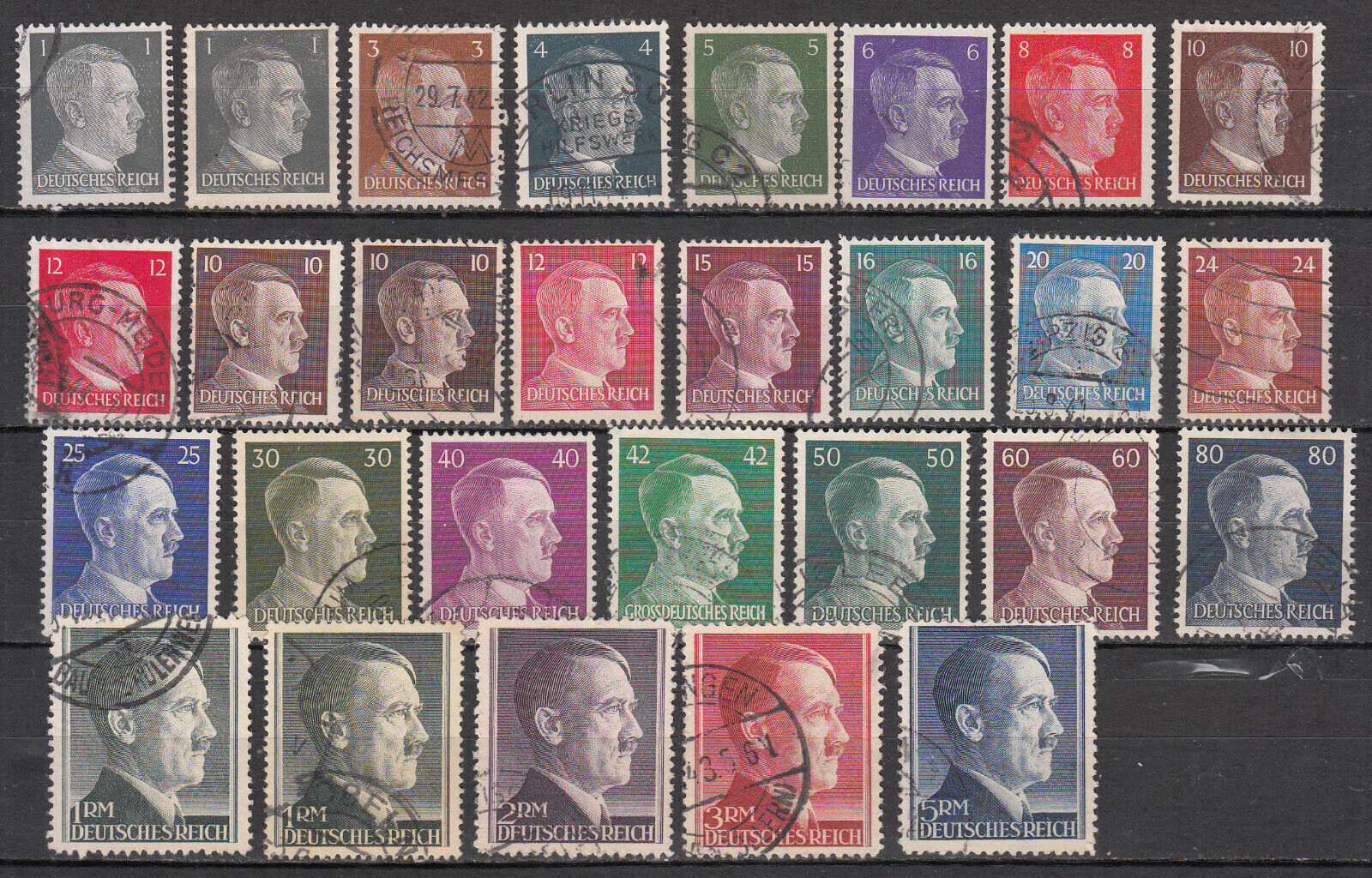 Germany - 1941/1944 Hitler stamp collection (9005) | Europe - Germany ...
