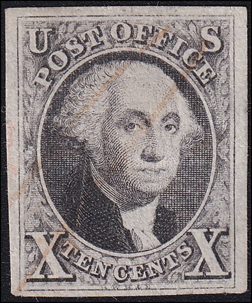 US #2 Used Single, With Cert. | United States, General Issue Stamp ...
