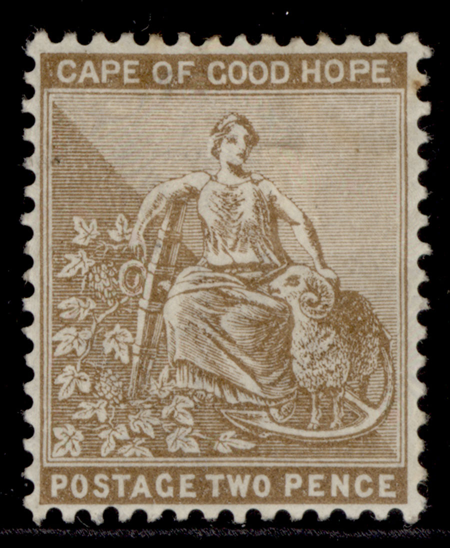 SOUTH AFRICA - Cape of Good Hope QV SG50, 2d pale bistre, M MINT. Cat £ ...