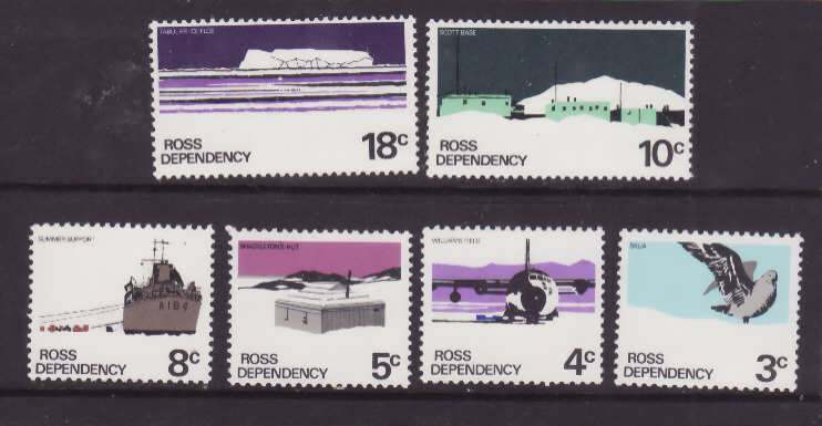 Ross Dependency-Sc#L9-14- id10-Unused NH set-Ships-1972- | Worldwide ...