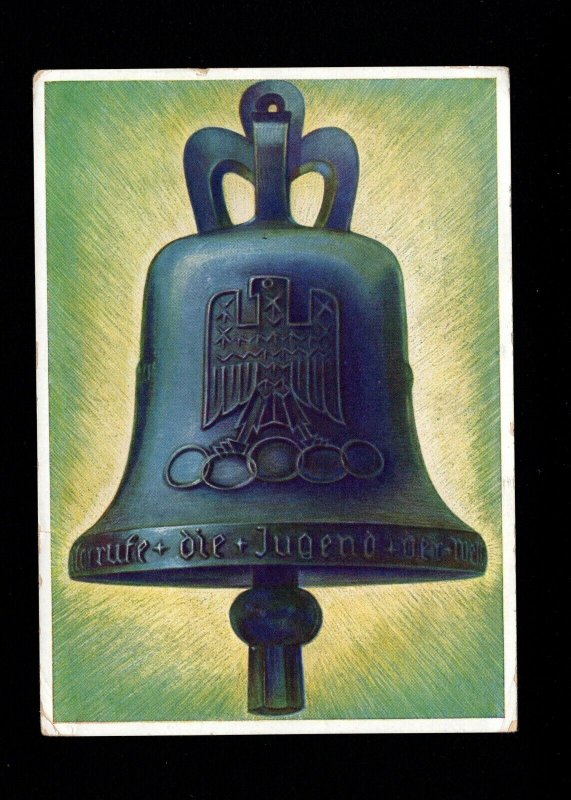 Germany Berlin 1936 Olympics Hitler Quote On Bell GymnastPr Used During ...