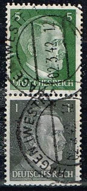 Germany 1941,Sc.#509, 506 used se-tenant cv.€1,50 | Europe - Germany ...