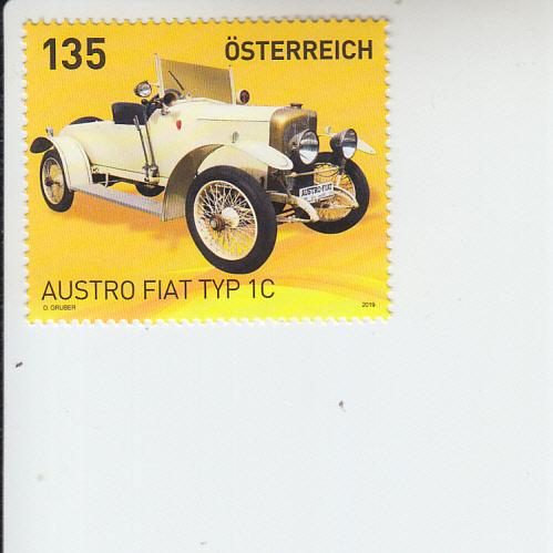 2019 Austria Austro Fiat Type 1 C 1921 (Scott 2778) MNH | Europe ...