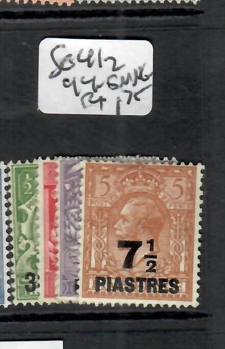 British Levant (P0912B) KGV Ovpt Levant on GB SG L41-2, 44-5 MNG ...