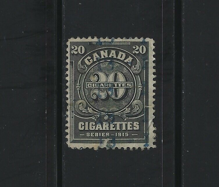 Canada Revenue - #Rc245 - Series of 1915 20 Cigarettes Used Stamp ...